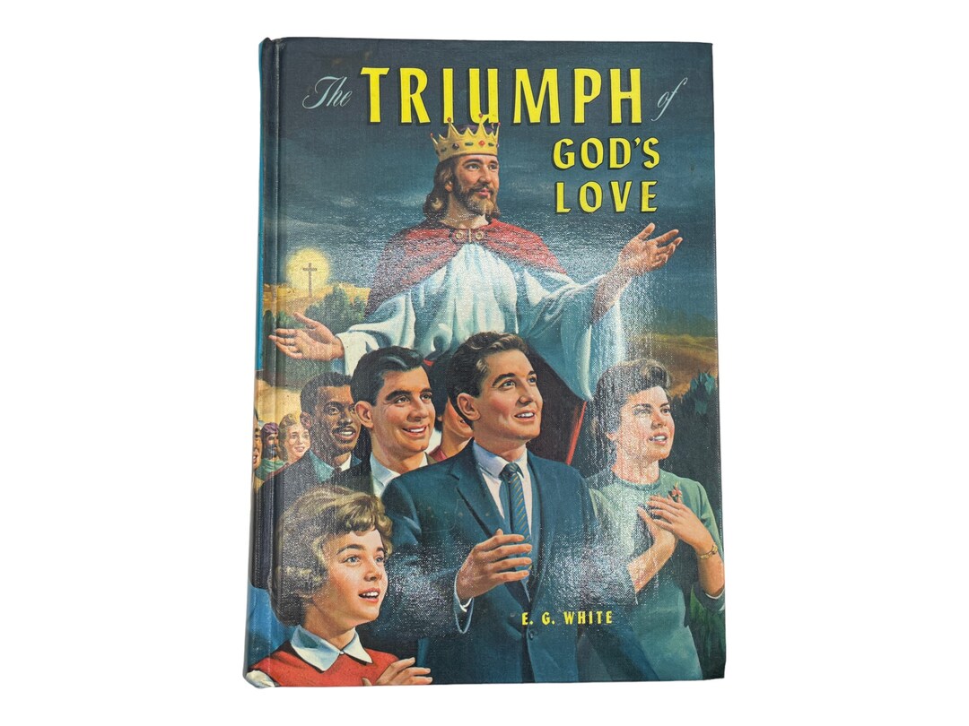 Vintage 1957 'triumph of God's Love' Book by E.G. White - Etsy