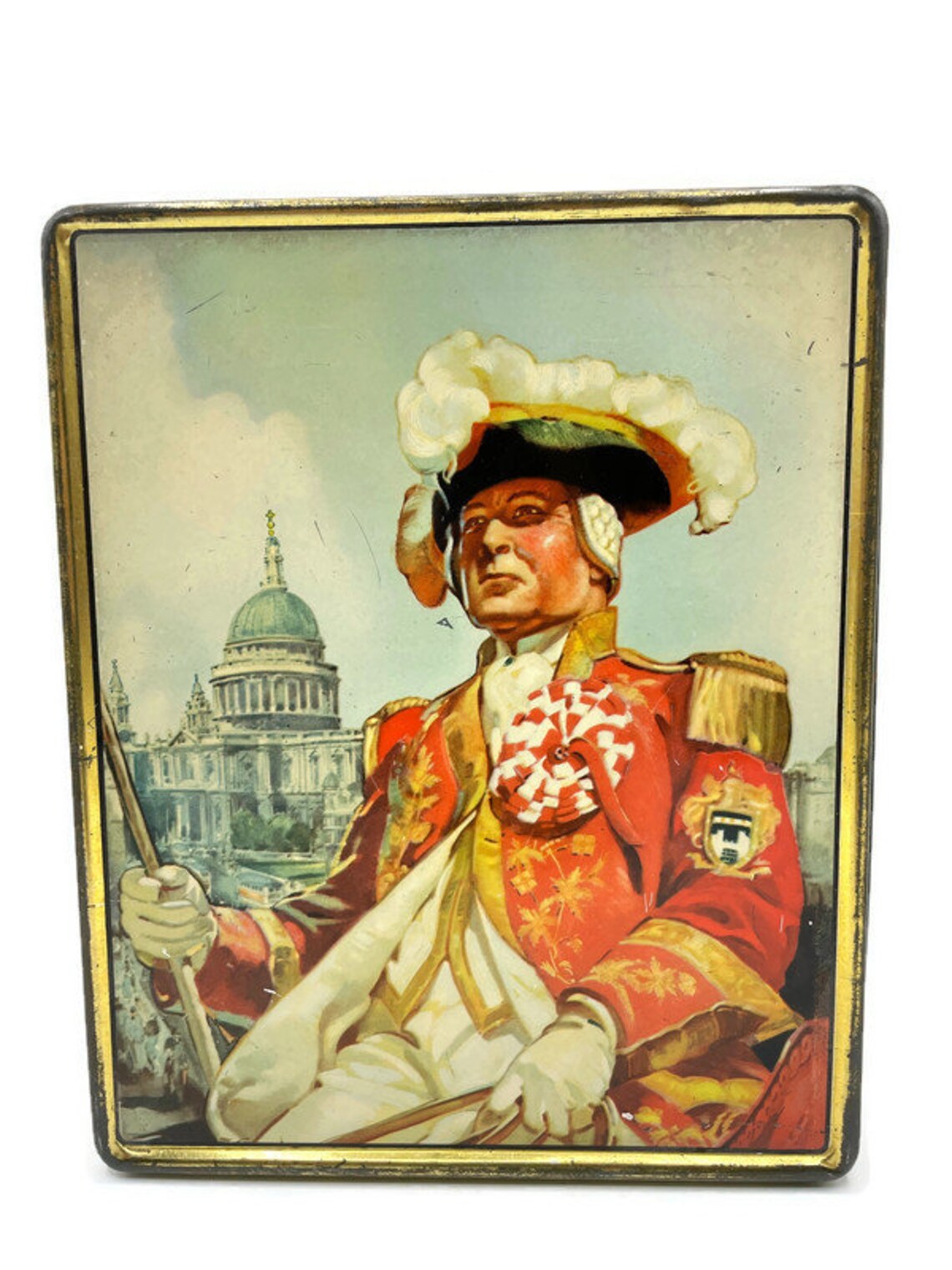 Vintage English Biscuit Tin Peak Frean and Co. London - Etsy