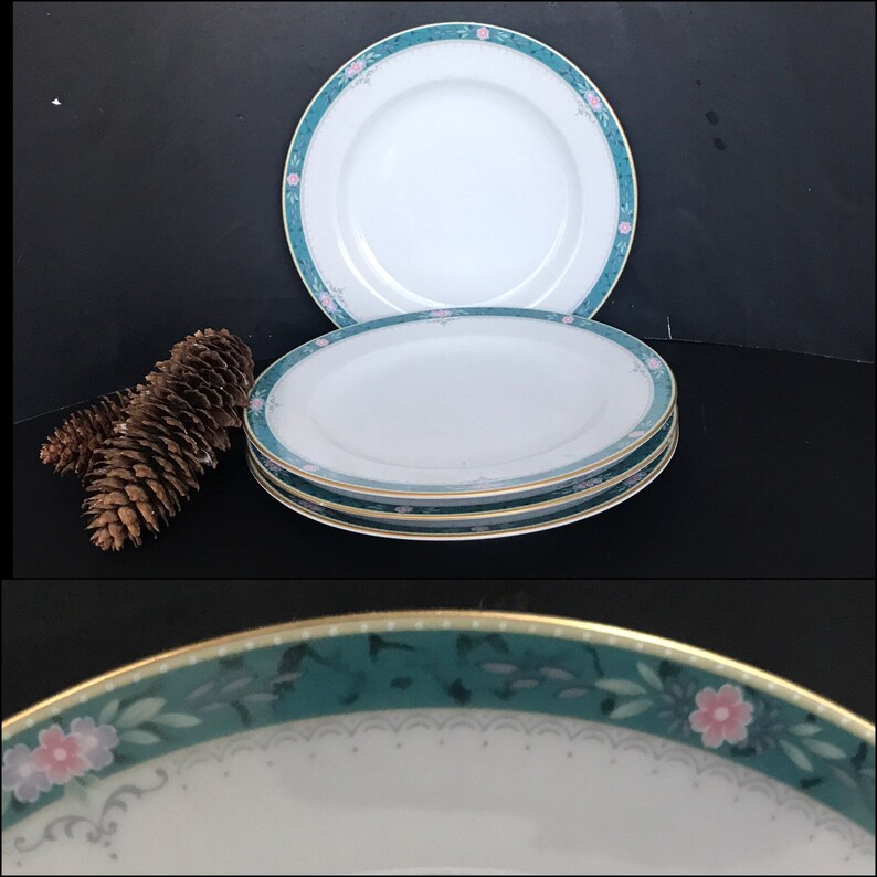 Vintage Christopher Stuart Salad Plates Somerset Pattern - Etsy