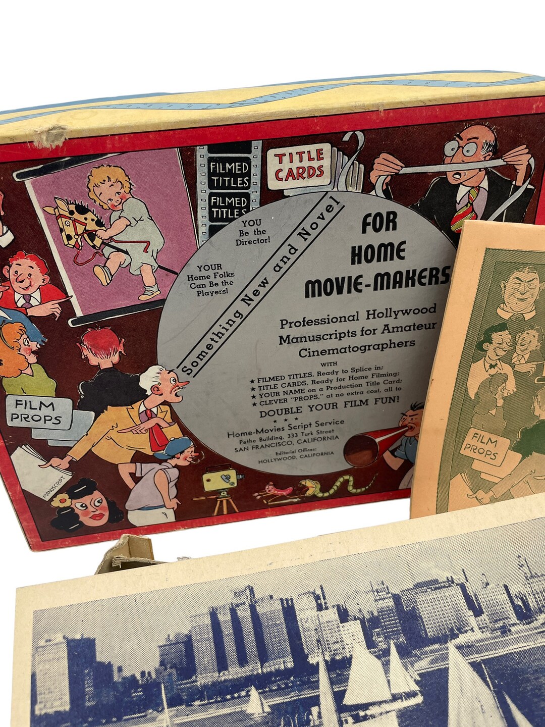 Vintage Home Movie Maker, Professional Hollywood Shooting Scripts for ...