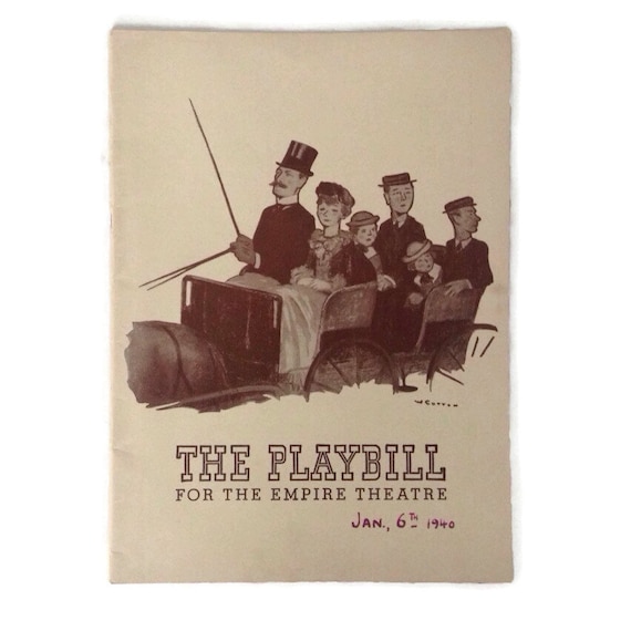 Vintage Broadway Playbills