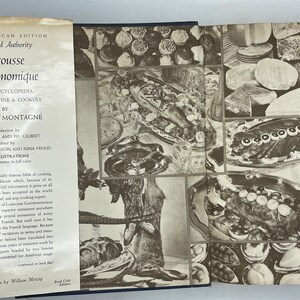 Vintage French Cookbook, Larousse Gastronomique, First English Edition ...