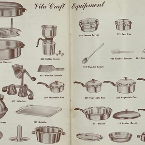 Vintage Vita Craft Cookbook: 1948 Cookware Recipes & Instructions - Etsy