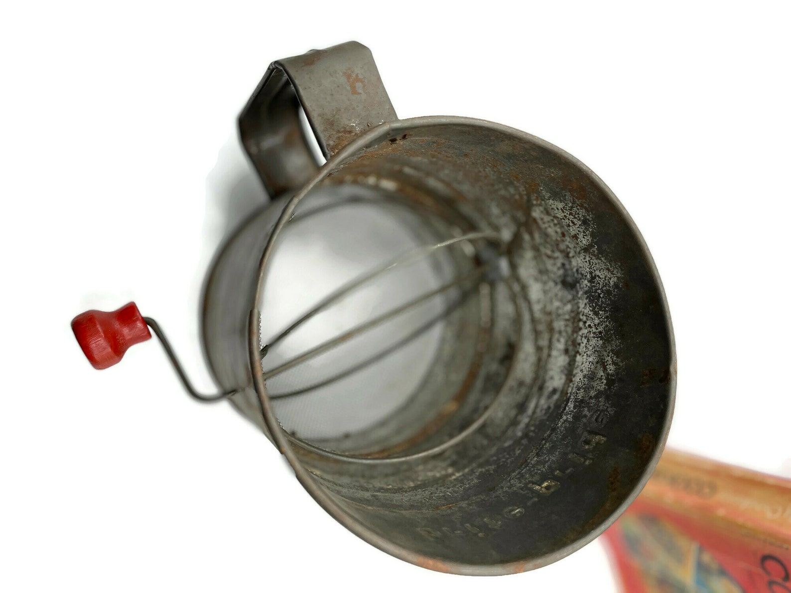 Vintage 1950s Kitchen Utensils Brite Pride Flour Sifter Red - Etsy