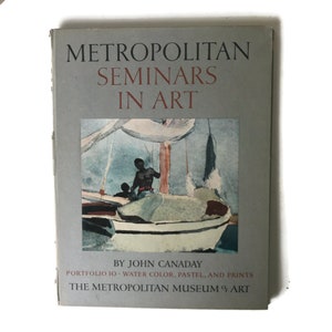 Vintage 1950s Art Book Metropolitan Seminars in Art, Portfolio 10 ...