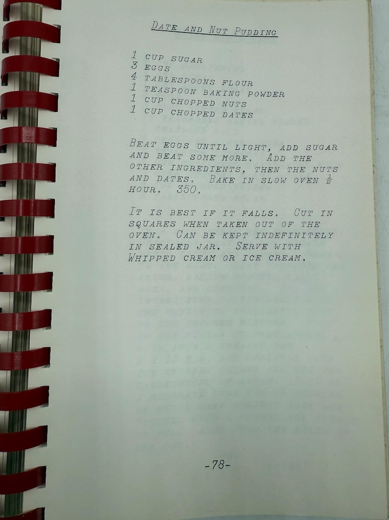 1960s Community Cookbook: Royal Mcbee Girls Club, New Britain CT - Etsy