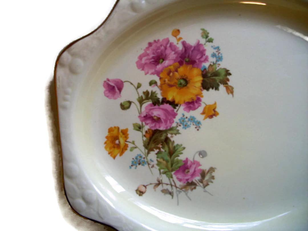 Vintage Crooksville Platters China Serving Platter Pattern 1238 Pantry ...