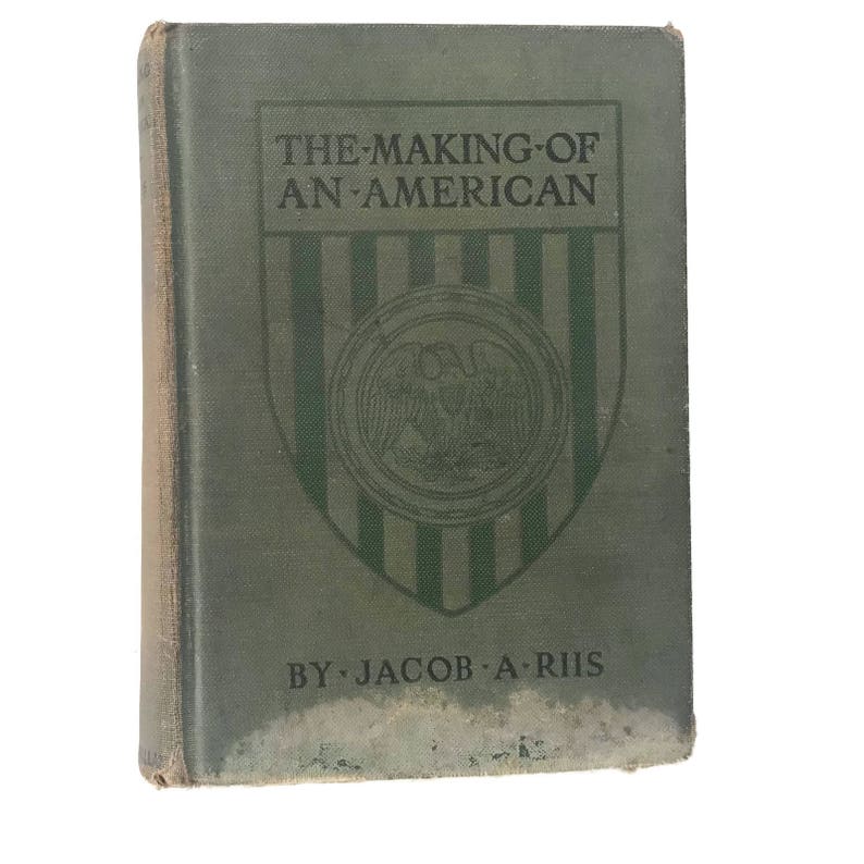 Antique Book the Making of an American Jacob Riis New York - Etsy