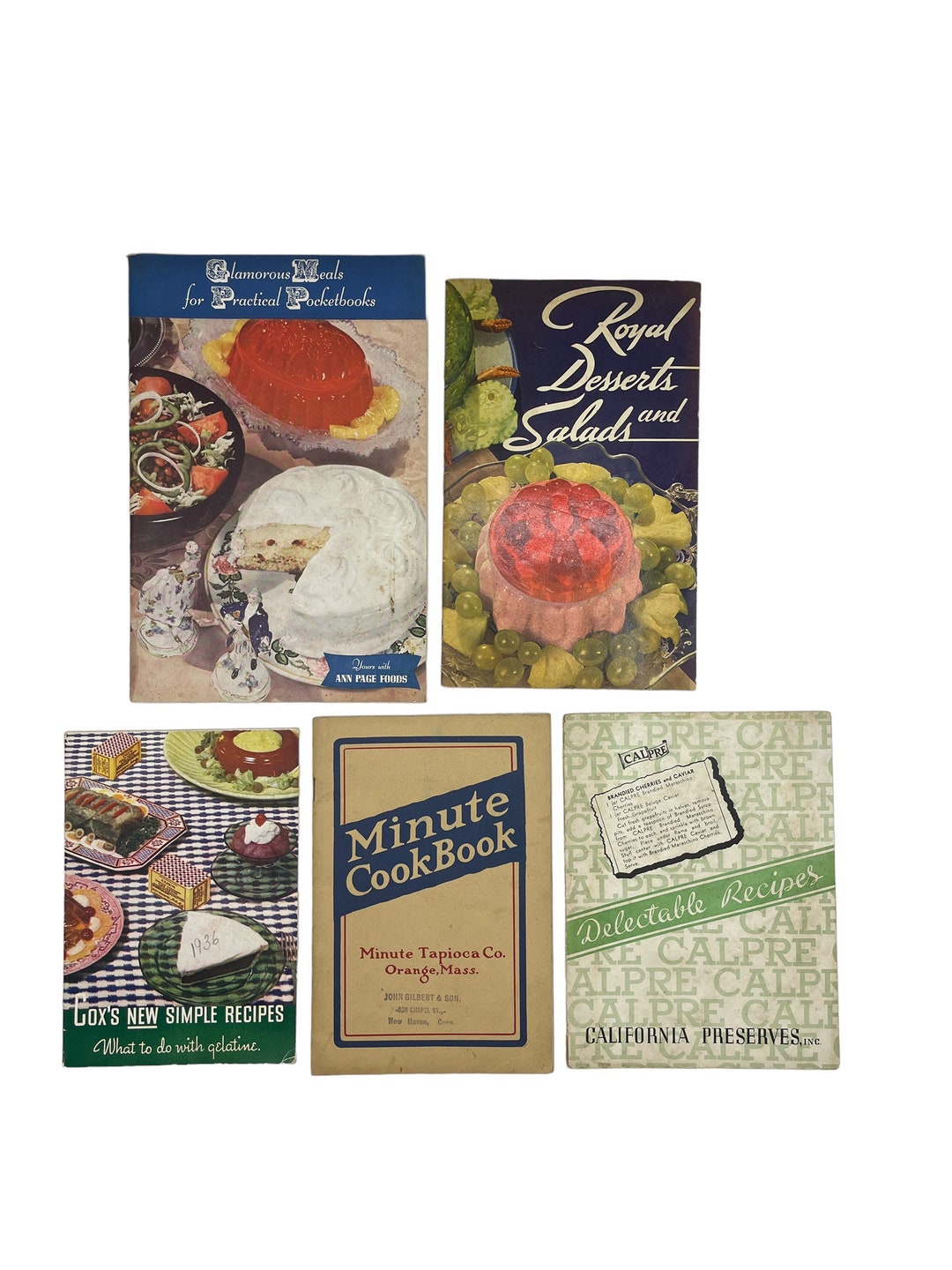 Vintage Product Cookbook, Advertising Cook Books, 1910s-1930s, Ann Page ...