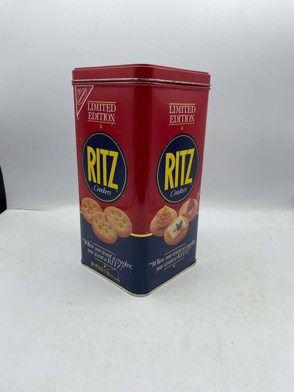 1980s Vintage Tin Box Ritz Crackers Limited Edition 1987 | Etsy