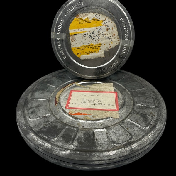 Super 8mm Movie Film Canisters - Etsy