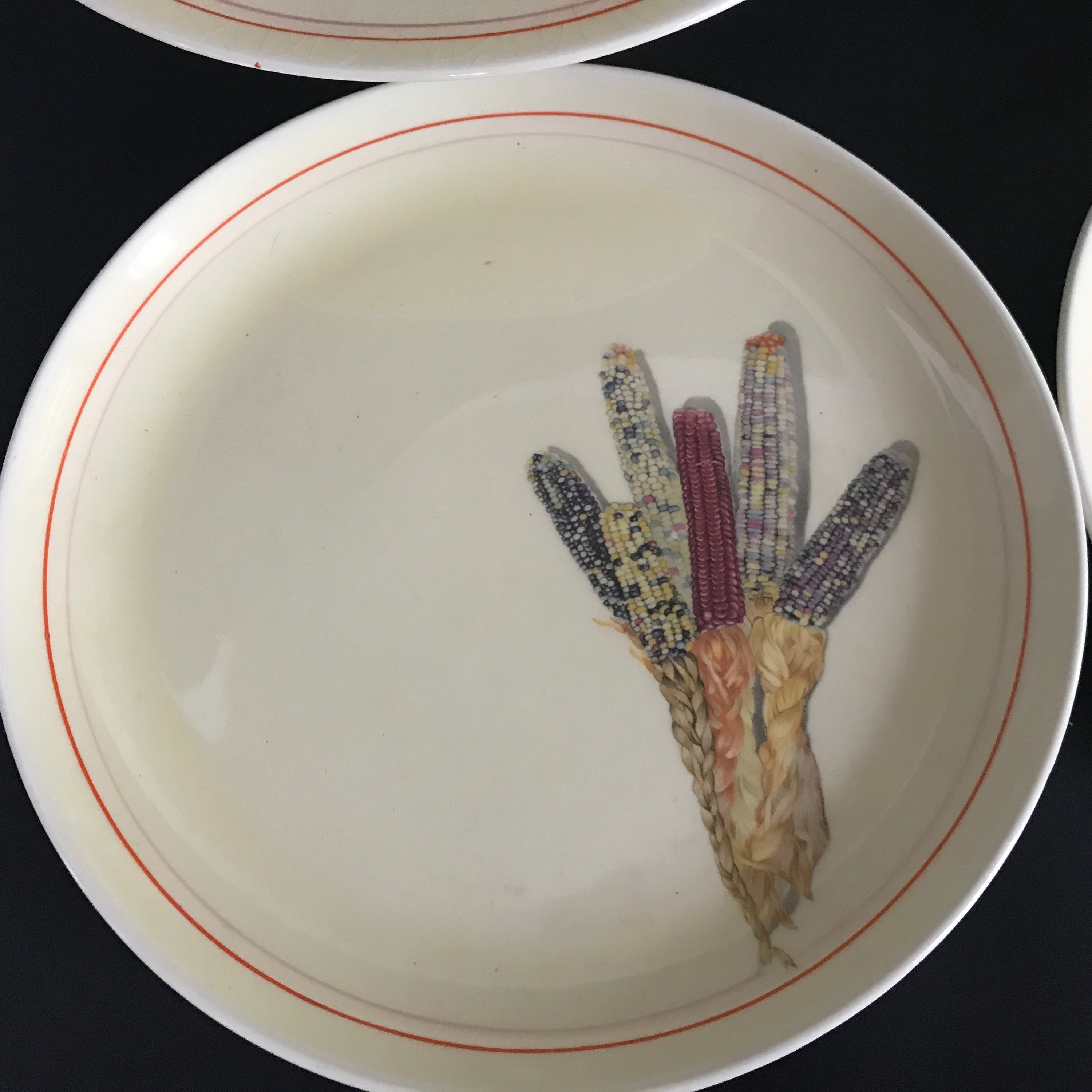 Vintage Dinnerware Set Indian Corn Cavitt-Shaw W S George Bowl | Etsy