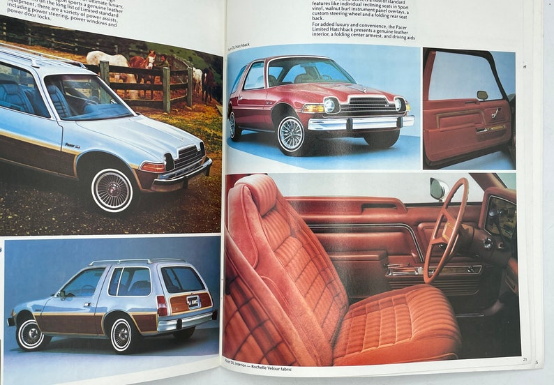 Vintage Car Brochure 1980 AMC Pacer Spirit Car Dealer - Etsy
