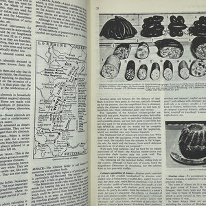 Vintage French Cookbook, Larousse Gastronomique, First English Edition ...