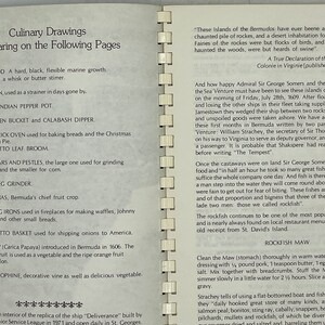 Vintage 1970s Community Cookbook, Bermudian Cooking, Junior League ...