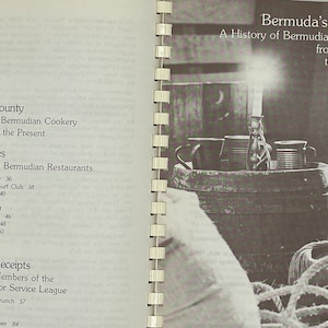 Vintage 1970s Community Cookbook, Bermudian Cooking, Junior League ...