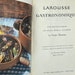 Vintage French Cookbook Larousse Gastronomique First English - Etsy