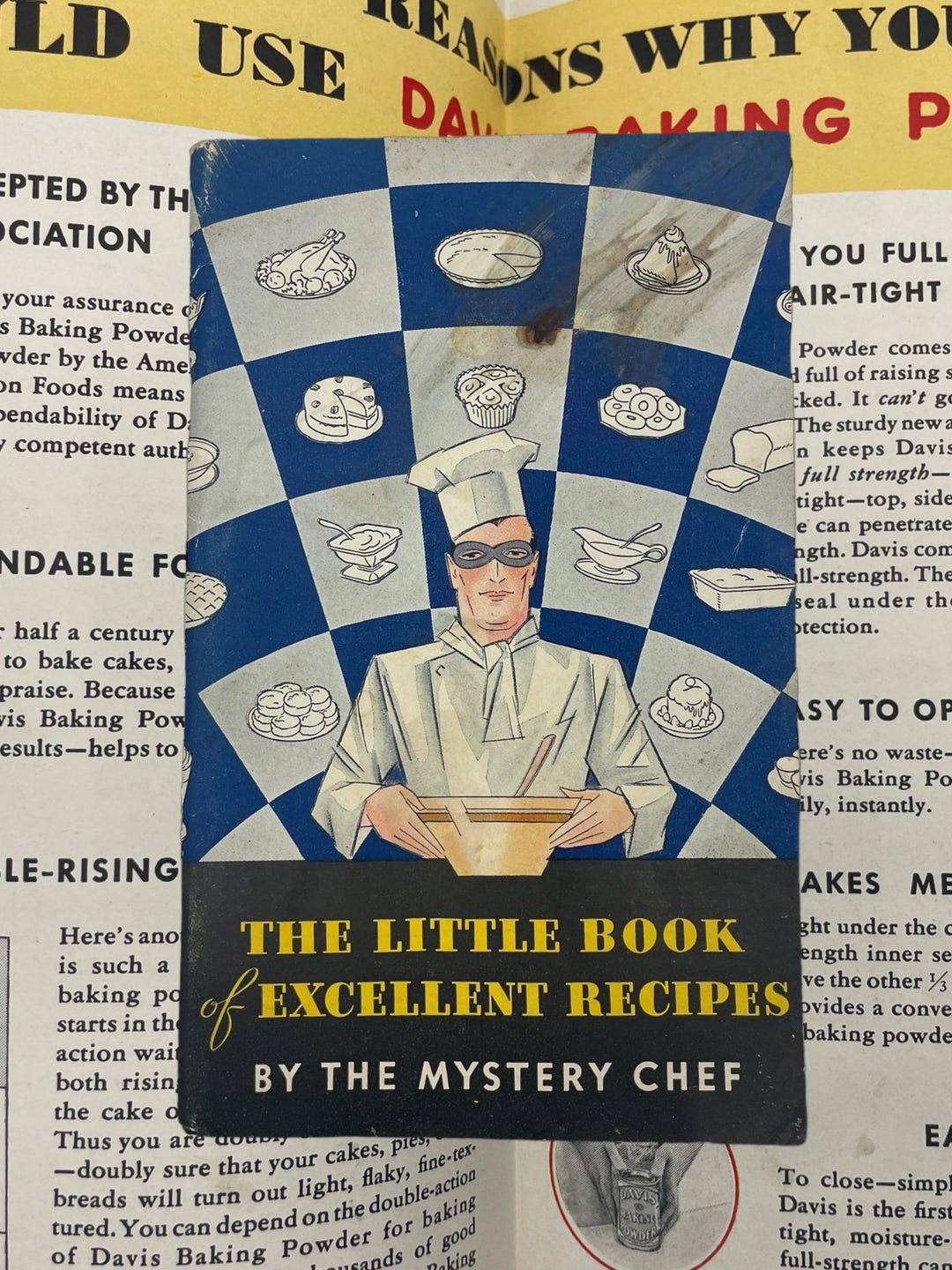 Vintage 1930s Product Cookbook, the Little Book of Excellent Recipes by ...