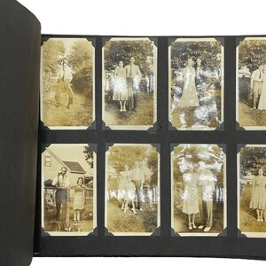 Vintage 1930s Photo Album, People Pictures, Nuns and Priests, Black ...