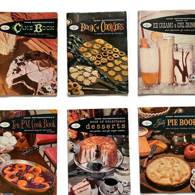 Vintage Cookbook Set - Etsy