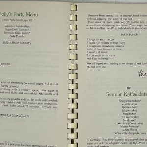 Vintage 1970s Community Cookbook, Bermudian Cooking, Junior League ...