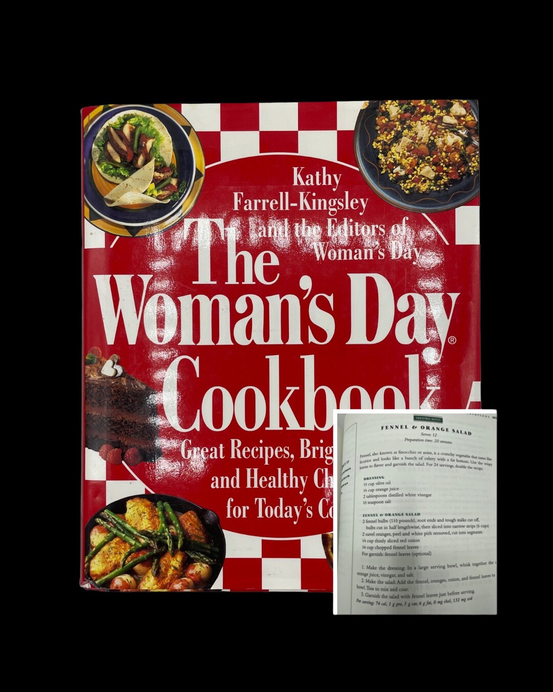 Vintage Cookbook, the Woman's Day Cookbook, HC DJ, 1995, Magazine Cook ...
