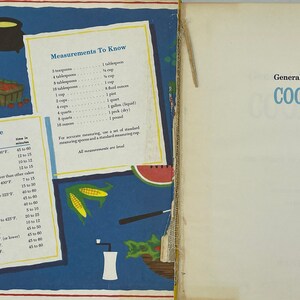 Vintage 1950s Cookbook, the General Foods Kitchens Cookbook, 1959 First ...