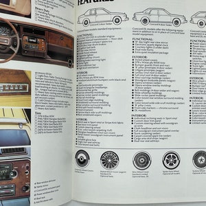 Vintage Car Brochure, 1980 AMC Pacer, Spirit, Car Dealer Booklet ...