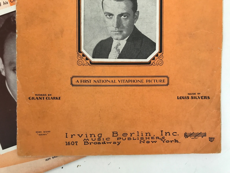 Vintage Sheet Music Lot 1920s Songs Musical Notation Paper - Etsy