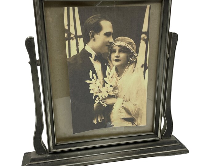 Vintage 1920s 1930s Swing Frame With Glass, Painted Wood, Art Deco Home ...