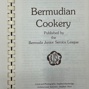 Vintage 1970s Community Cookbook, Bermudian Cooking, Junior League ...
