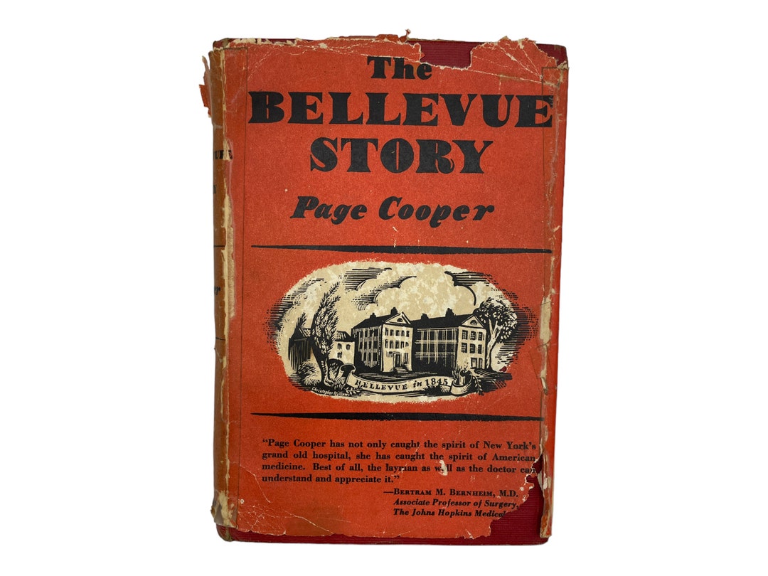 Vintage 1940s Book the Bellevue Story 1948 First Edition - Etsy