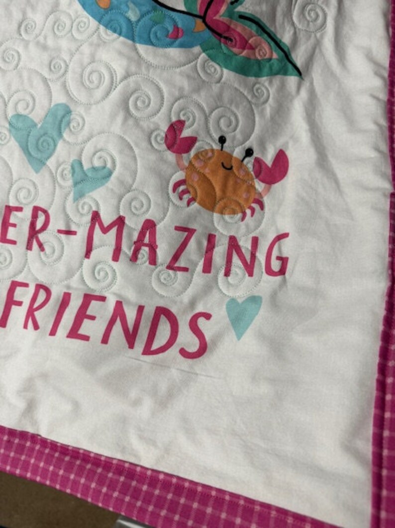 Custom, Cuddly, Mermaid Children's Quilt and or Blanket - Etsy