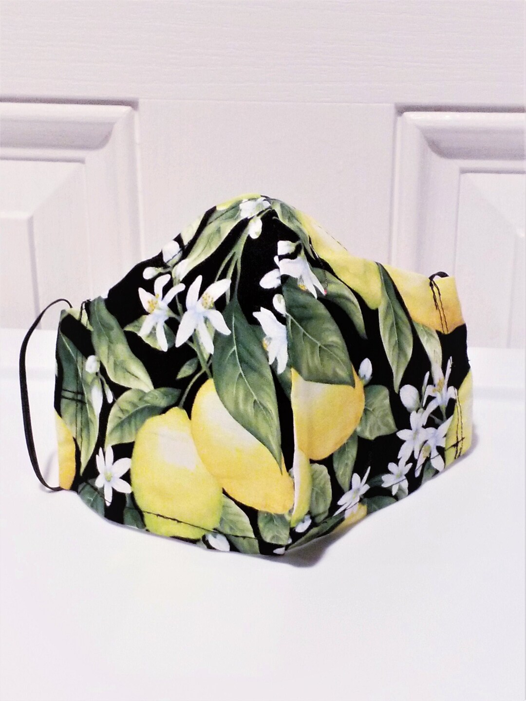 Face Mask Lemon Reusable Dust Mask Timeless Treasures - Etsy