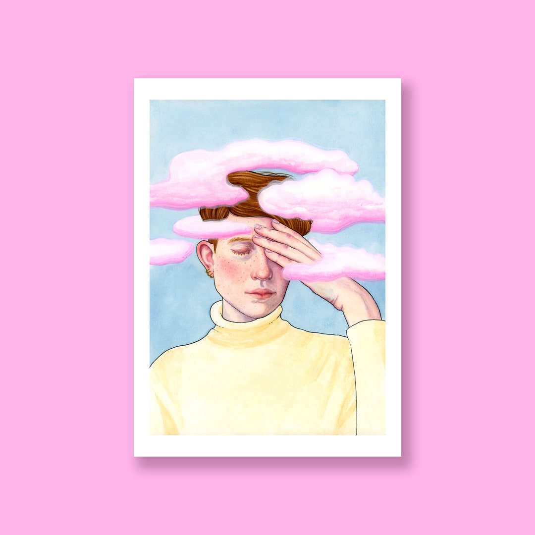 Art Print • in the Clouds • Sam Hil Atalanta - Etsy