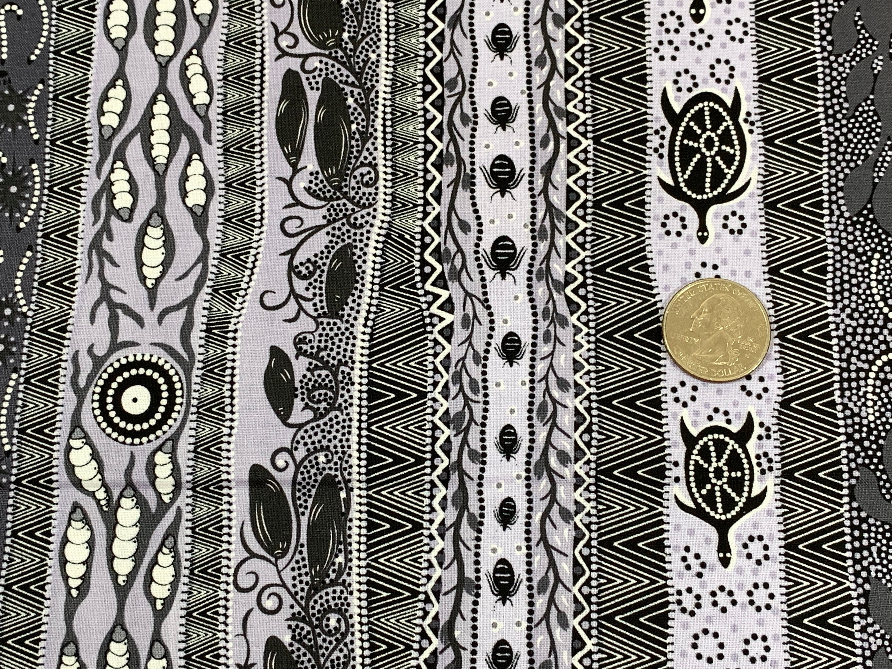 Australian Aboriginal Cotton Quilting Fabric by the YARD. M&S | Etsy