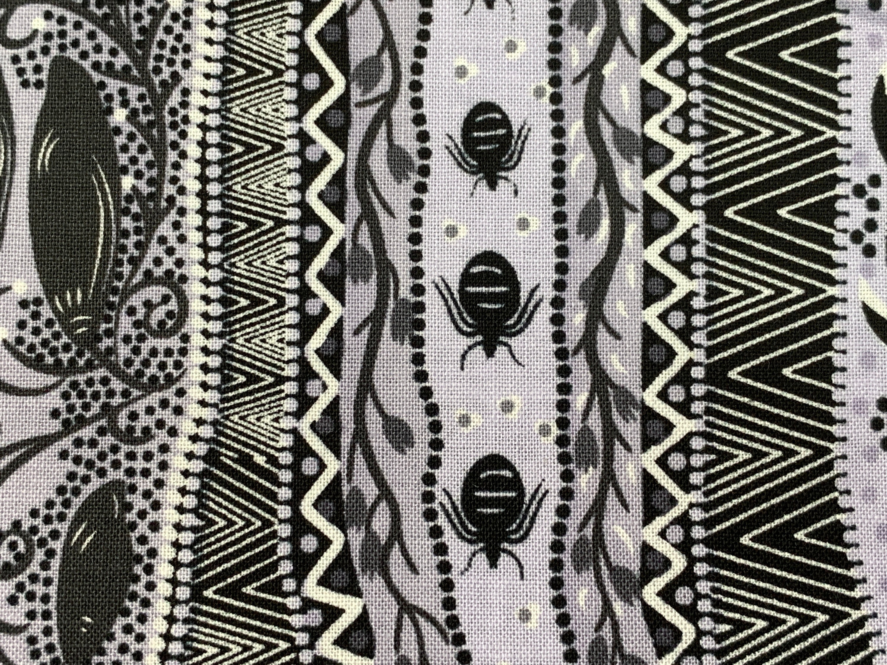 Australian Aboriginal Cotton Quilting Fabric by the YARD. M&S | Etsy