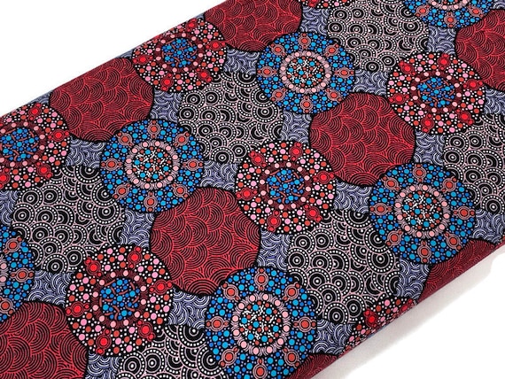Australian Aboriginal Cotton Quilting Fabric by the YARD. M&S - Etsy