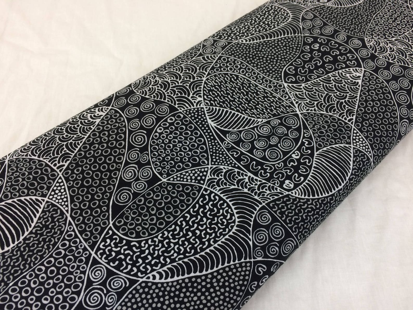 Australian Aboriginal Print Fabricbush Coconut Dreaming in - Etsy