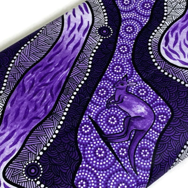 Purple Aboriginal Design - Etsy