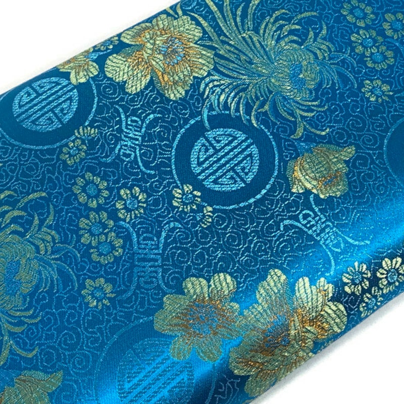 Chinese Silk Fabric - Etsy