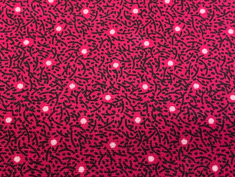 South African Shweshwe Fabric by the YARD. Dagama 3 Cats Pink - Etsy