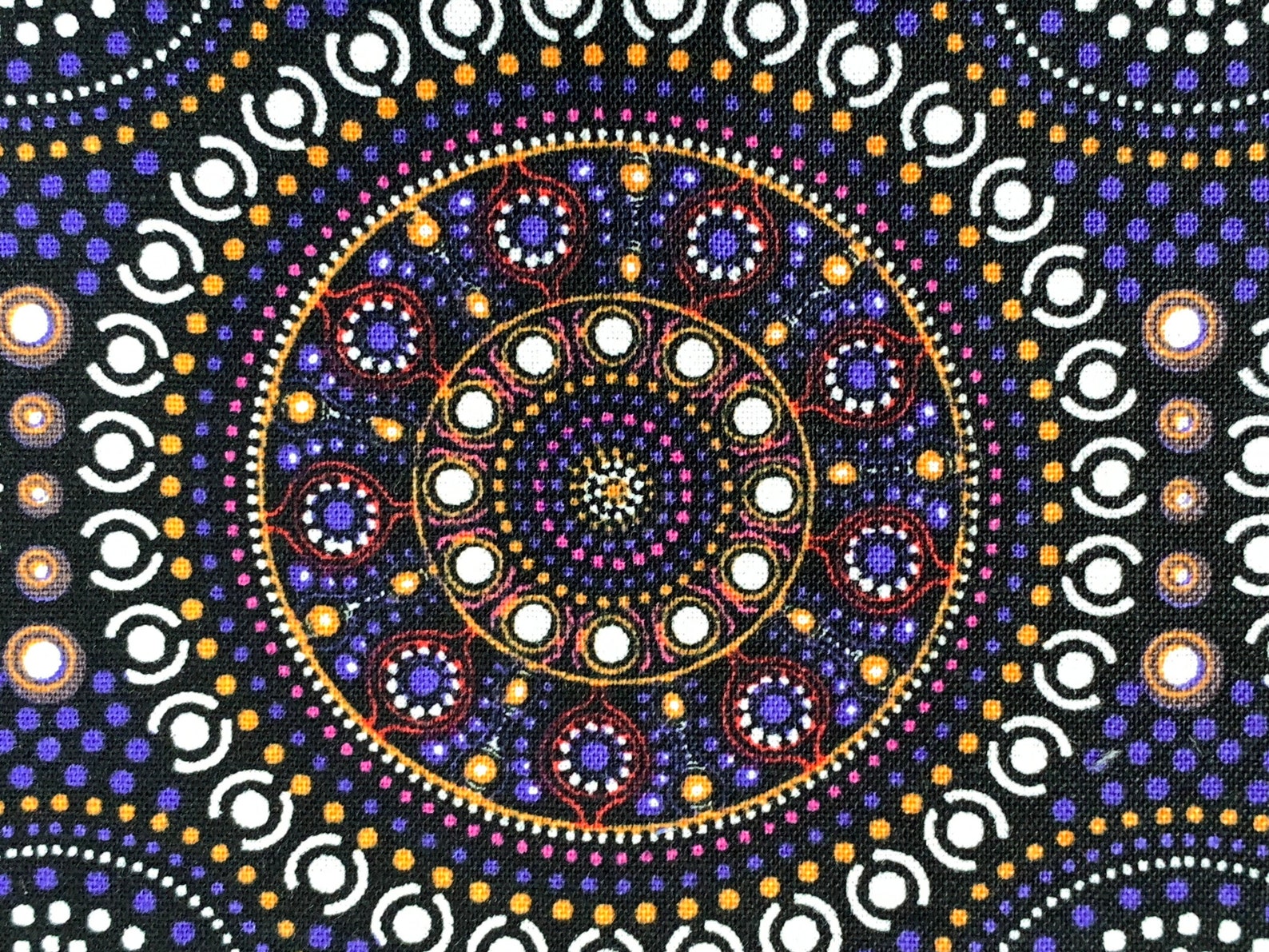 Australian Aboriginal Cotton Quilting Fabric by the YARD. M&S - Etsy