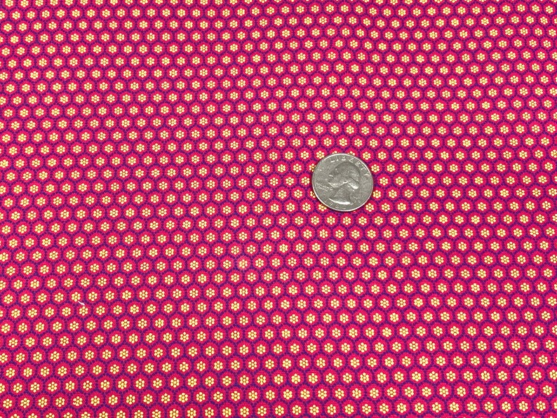 South African Shweshwe Fabric by the YARD. Dagama 3 Cats Pink, Royal ...