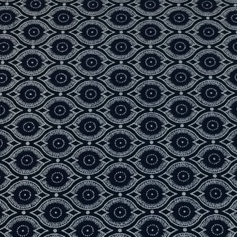 Shweshwe Blue and White - Etsy