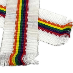 Guatemalan Mayan Handwoven Fabric for Sash, Belt, Strap, Decorative ...