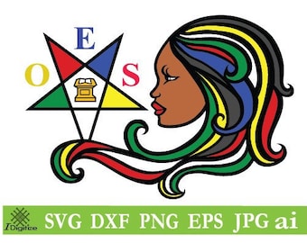 Eastern star svg | Etsy