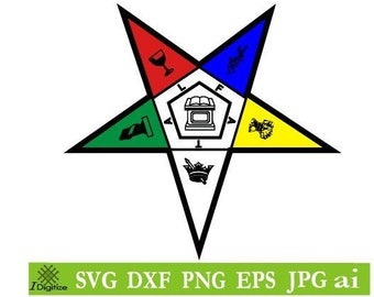 Eastern star svg | Etsy