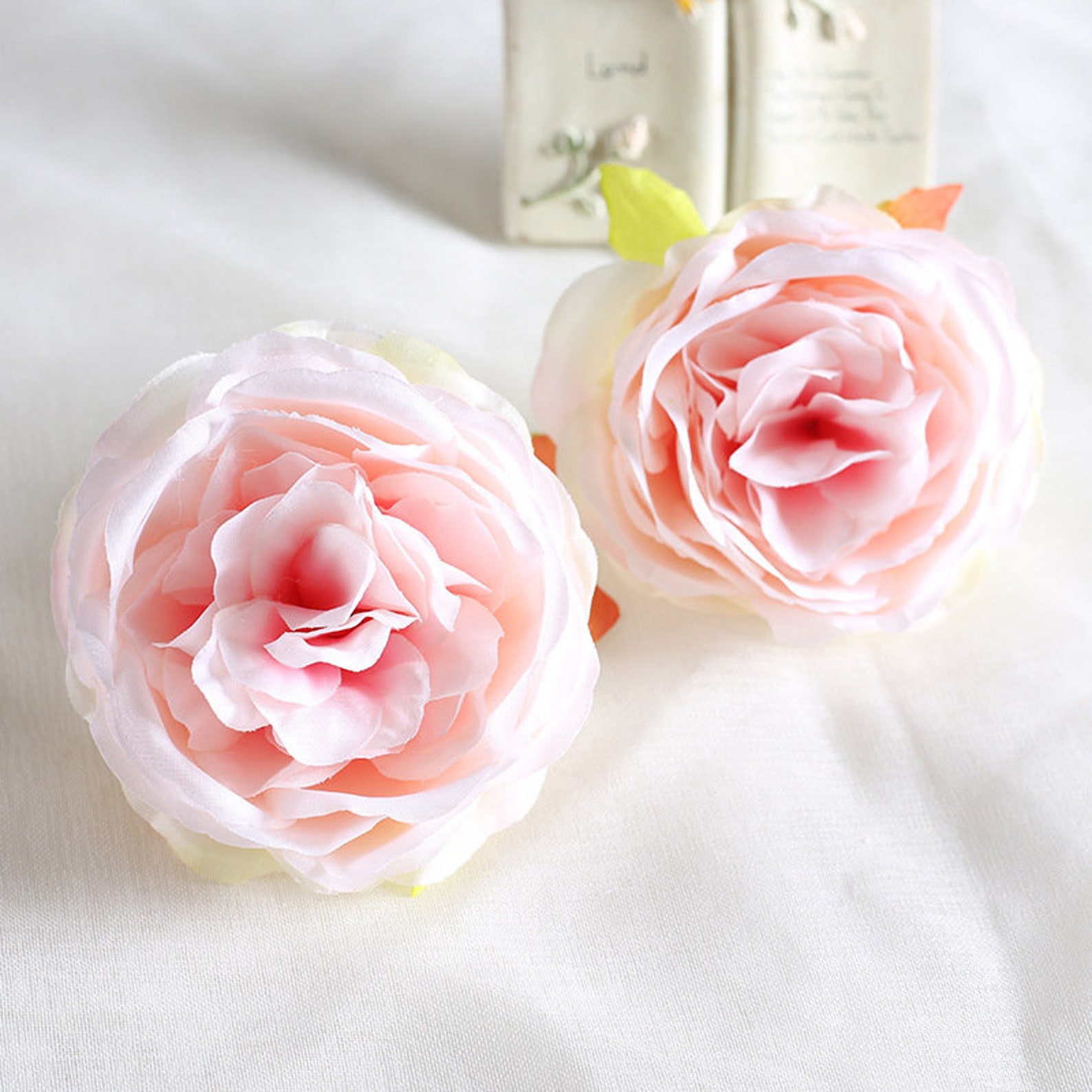 Silk Peony Flowers Fake Cabbage Roses Wholesale Fake Flowers | Etsy