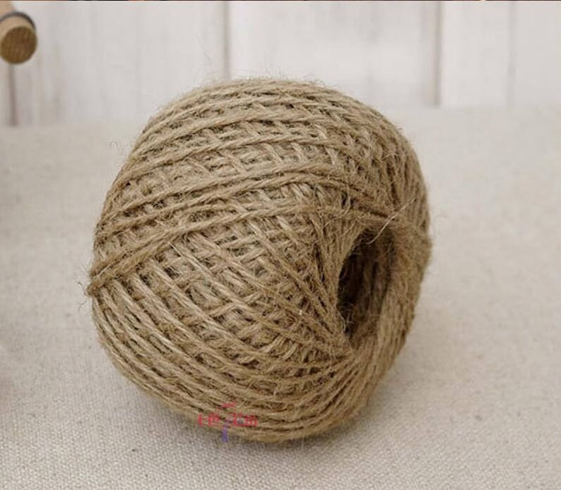 Natural Hemp Rope Gift Wrapping Rope 100 Meters Wedding - Etsy